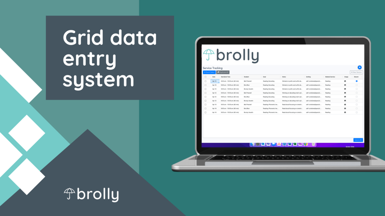 IEP Service Tracking just got easier | Brolly
